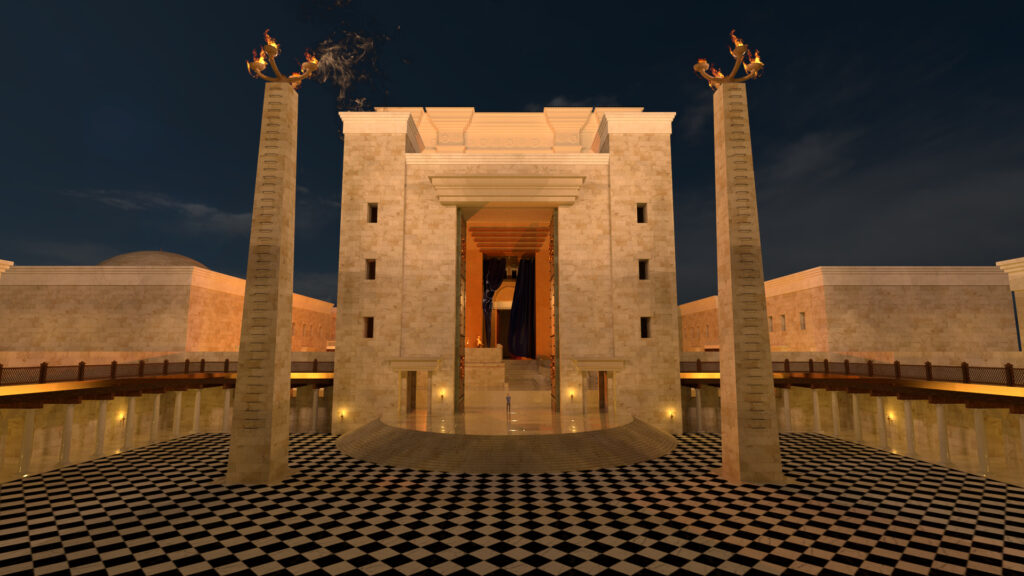 Second Temple (of Herod) - RSE, Ronen Schmitz Even Zur