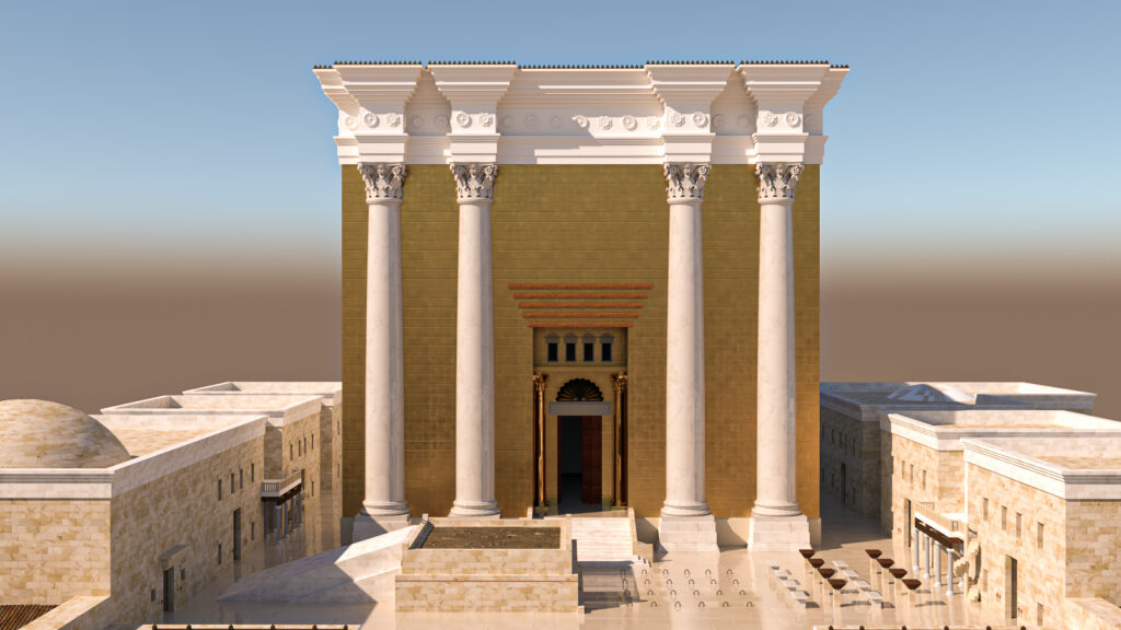 Second Temple (of Herod) - RSE, Ronen Schmitz Even Zur
